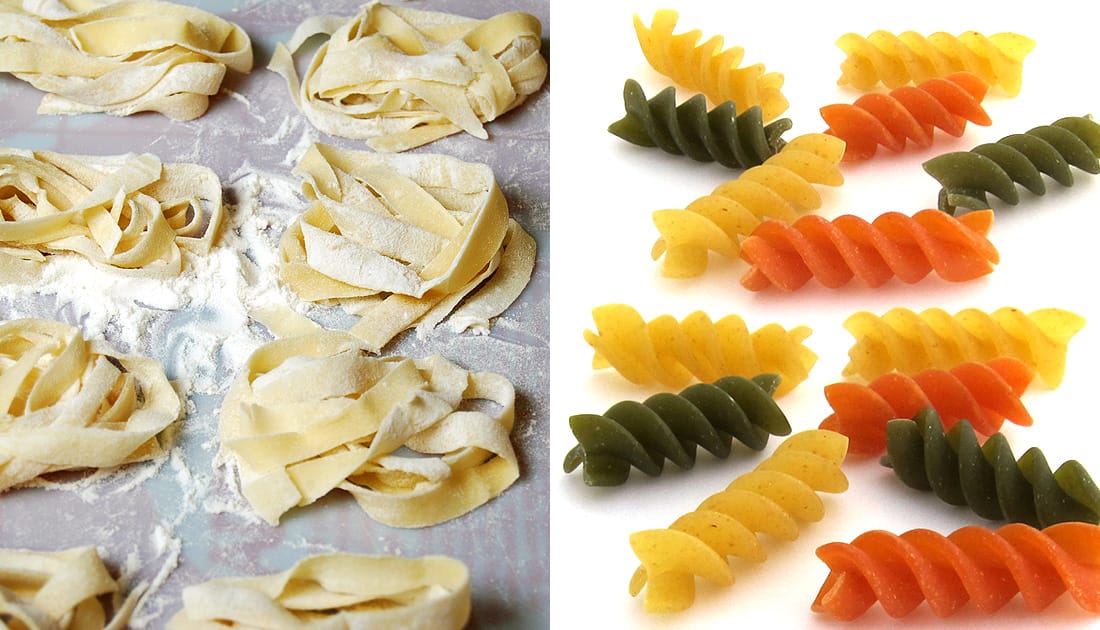 Experience Italy Travels | fresh-and-dried-pasta